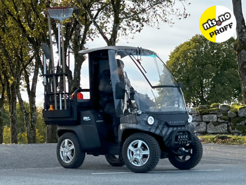 Paxter Utility el-kjøretøy til bymiljø, park, anlegg og gårdsdrift