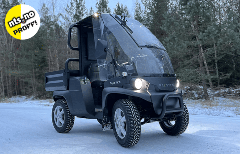 Paxter Utility el-kjøretøy til bymiljø, park, anlegg og gårdsdrift