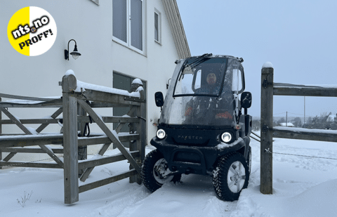 Paxter Utility el-kjøretøy til bymiljø, park, anlegg og gårdsdrift