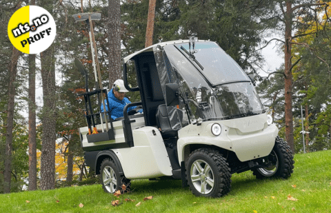 Paxter Utility el-kjøretøy til bymiljø, park, anlegg og gårdsdrift