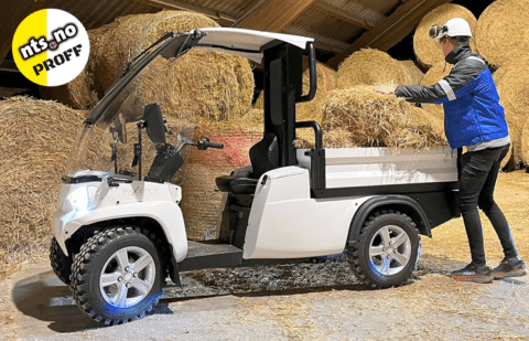 Paxter Utility el-kjøretøy til bymiljø, park, anlegg og gårdsdrift